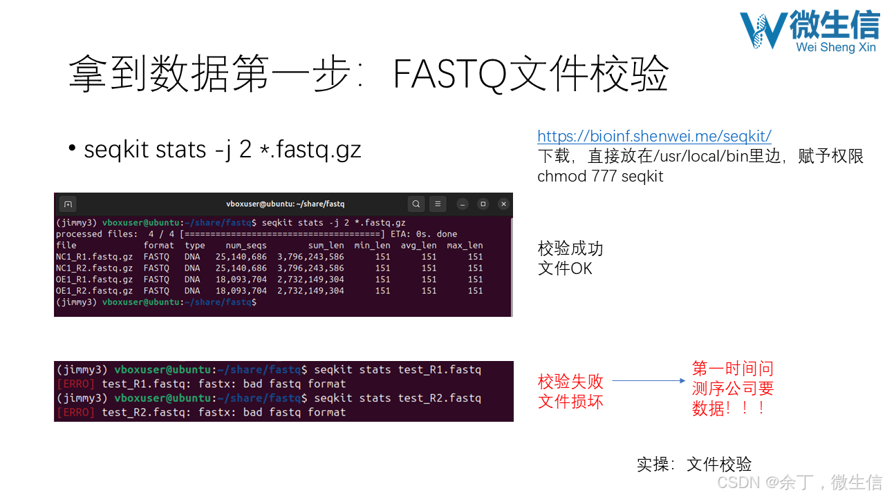 生信入门第六课：测序下机数据fastq文件介绍_基因测序 fastq文件-CSDN博客