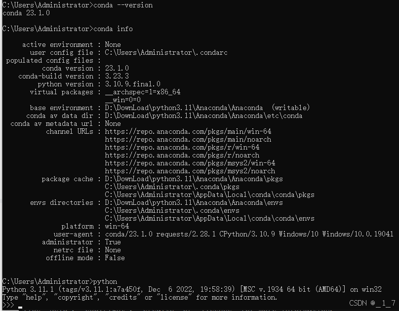 conda安装_csdn conda安装-CSDN博客