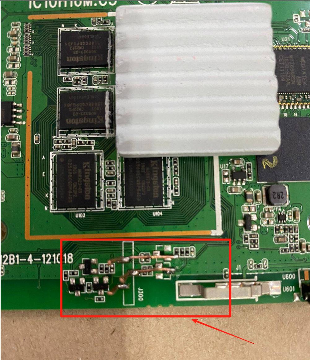 九联UNT401H_海思MV310芯片_闪存x4_mt7668无线_EMMC-TTL线刷烧录包-可救砖_九联代工unt401h ...