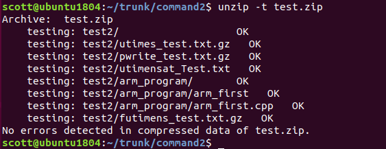 Linux常用命令46——unzip解压缩zip格式文件_linux unzip-CSDN博客