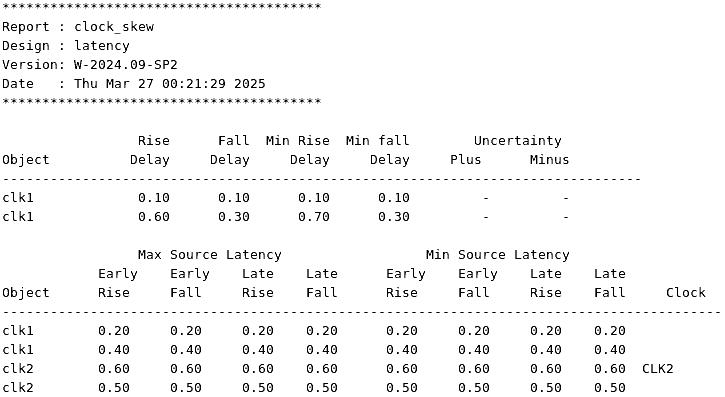 SDC命令详解：使用set_clock_latency命令进行约束_set clock latency-CSDN博客