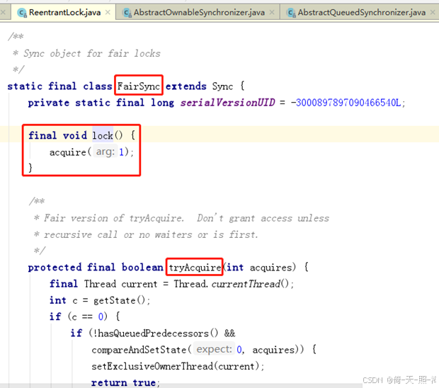 AbstractQueuedSynchronizer(AQS)的原理与源码分析_abstractqueuedsynchronizer 源码-CSDN博客