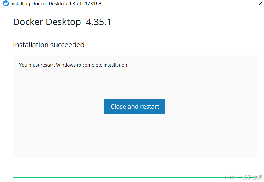 Windows安装docker_win10 docker 下载-CSDN博客