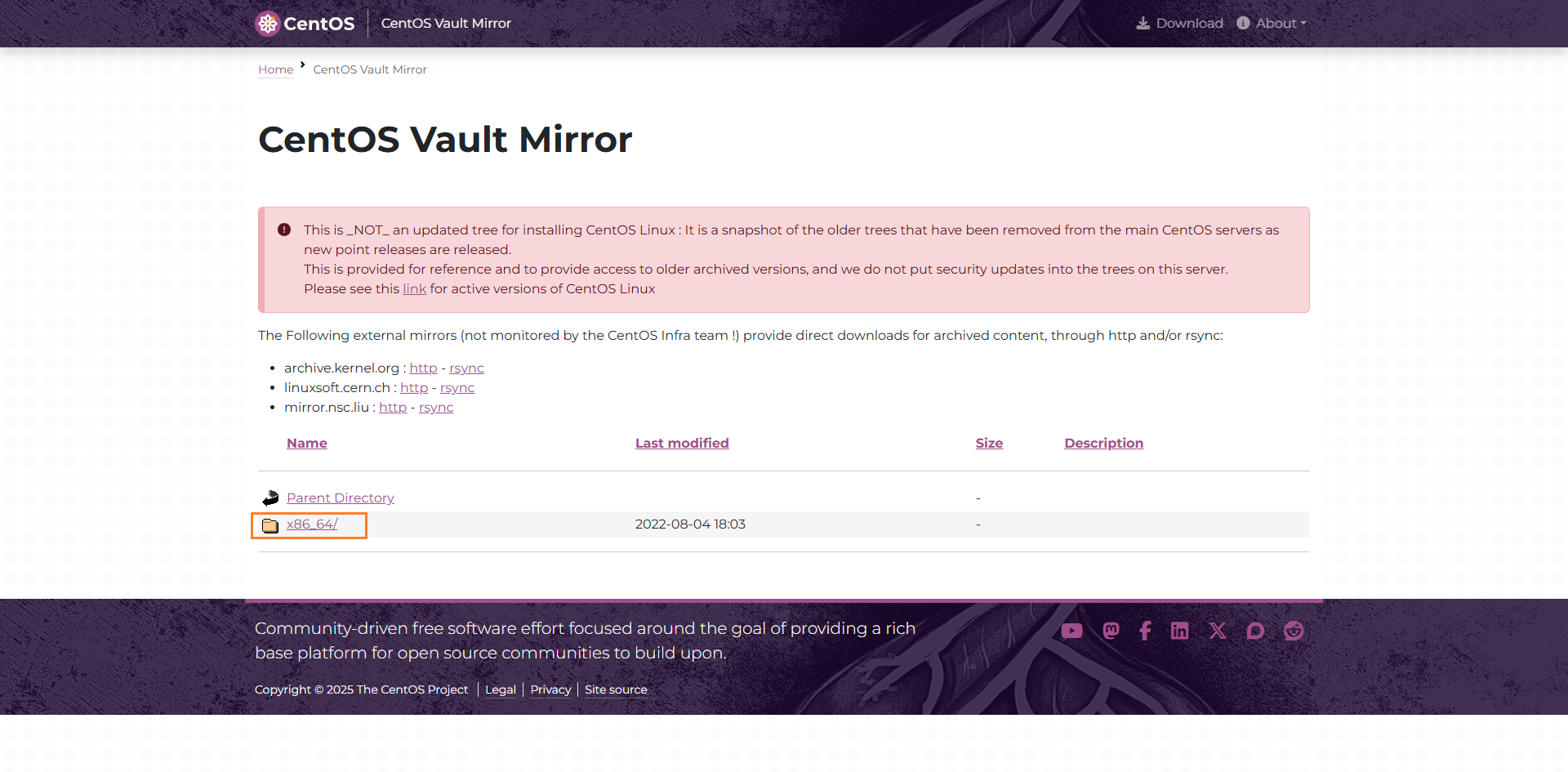 如何从CentOS官网下载旧版本CentOS7或其他旧版本？_centos官网下载老版本-CSDN博客