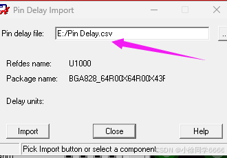 Allegro学习笔记（ 十二）导入元器件Pin Delay_allegro导入pin delay-CSDN博客
