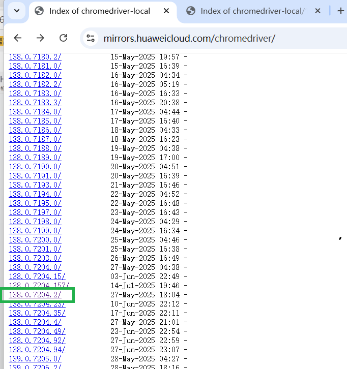selenium中selenium.common.exceptions.SessionNotCreatedException: Message: session not created ...