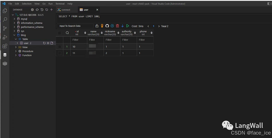 vscode-MySQL数据库管理工具_vscode的mysql插件-CSDN博客