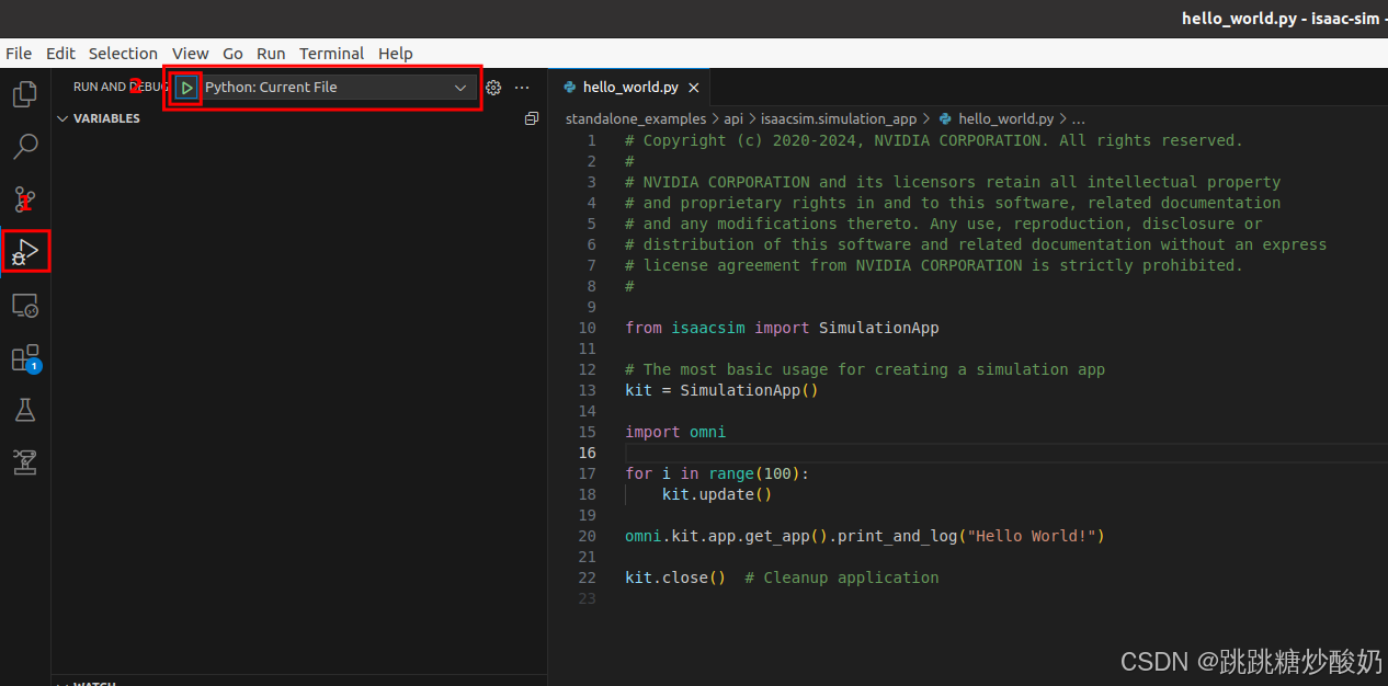 第三章、Isaac sim Python脚本（1）:配置vscode_isaac sim vs code edition-CSDN博客