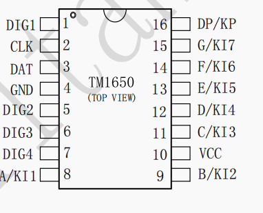 TM1650驱动芯片的使用_tm1650数据手册-CSDN博客