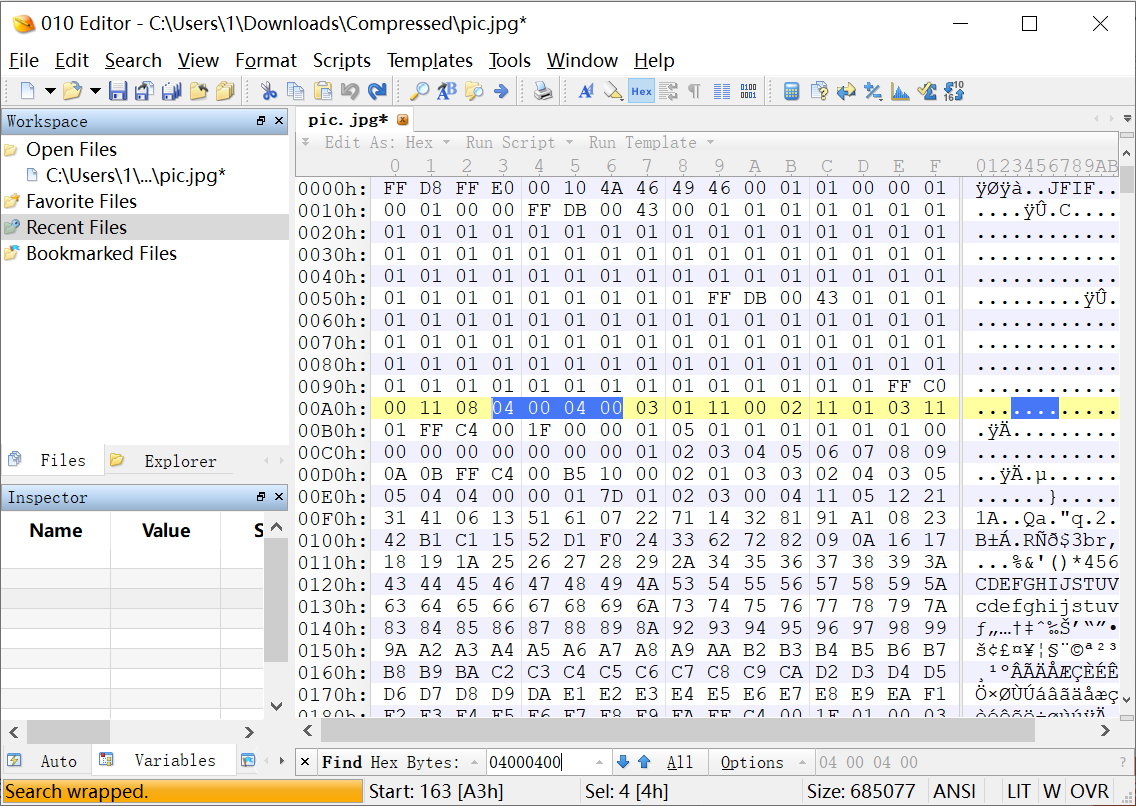 010 Editor 修改 .jpg 图片高度/宽度或 010 Editor 修改图片损坏_010editor修改图片高和宽-CSDN博客