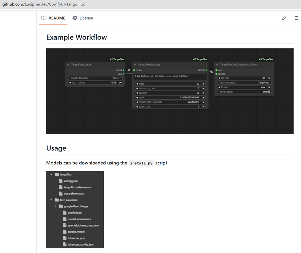 【ComfyUI】ComfyUI 音频生成方案TangoFlux_tangoflux下载-CSDN博客