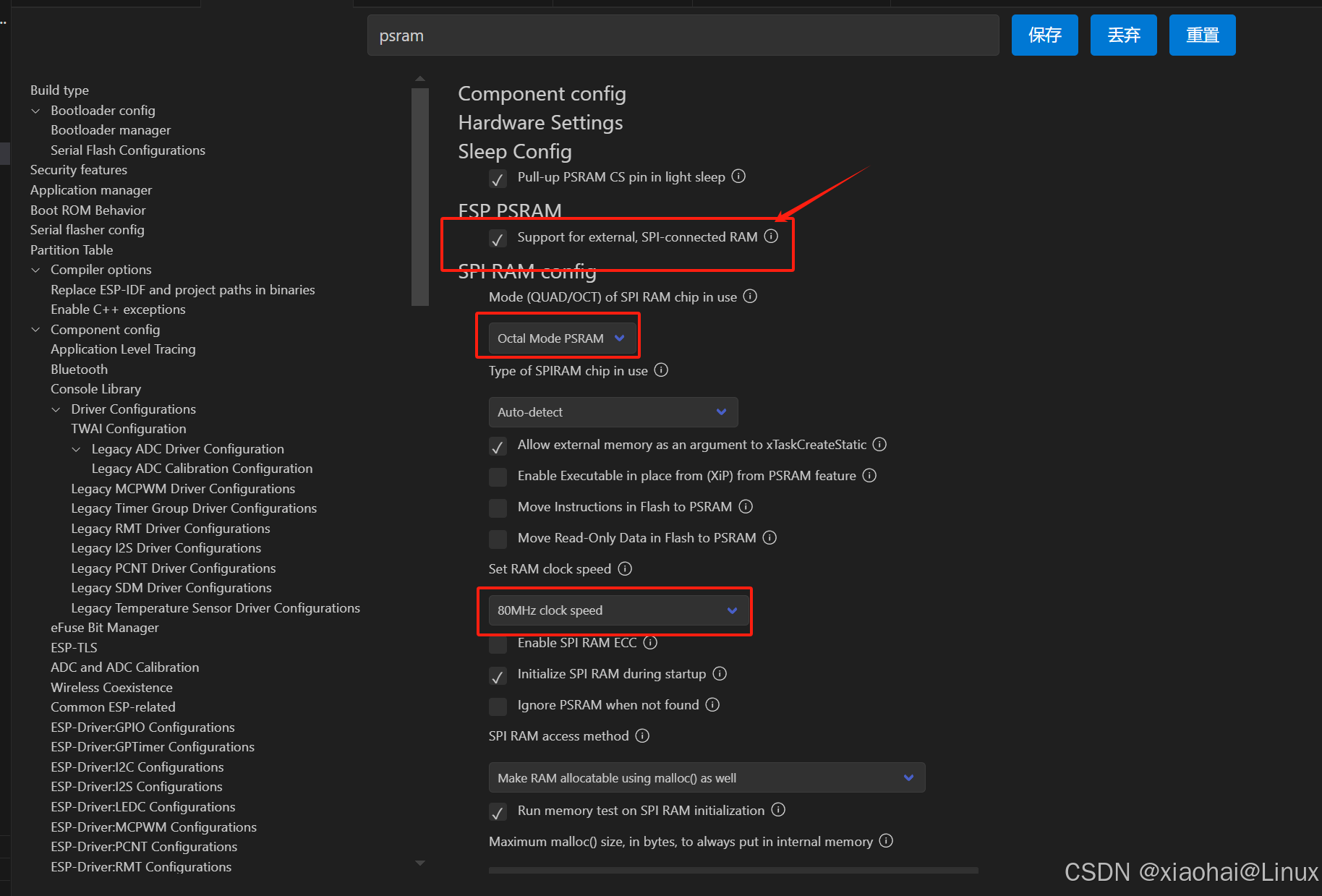 ESP32 S3 OV2640 camera显示到LCD上出现：cam_dma_config(300): frame buffer malloc faile；cam_dma_config ...