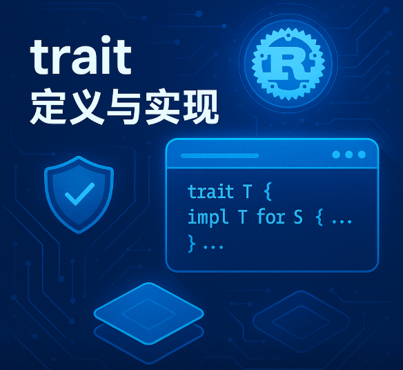 Rust 中的 trait 定义与实现-CSDN博客