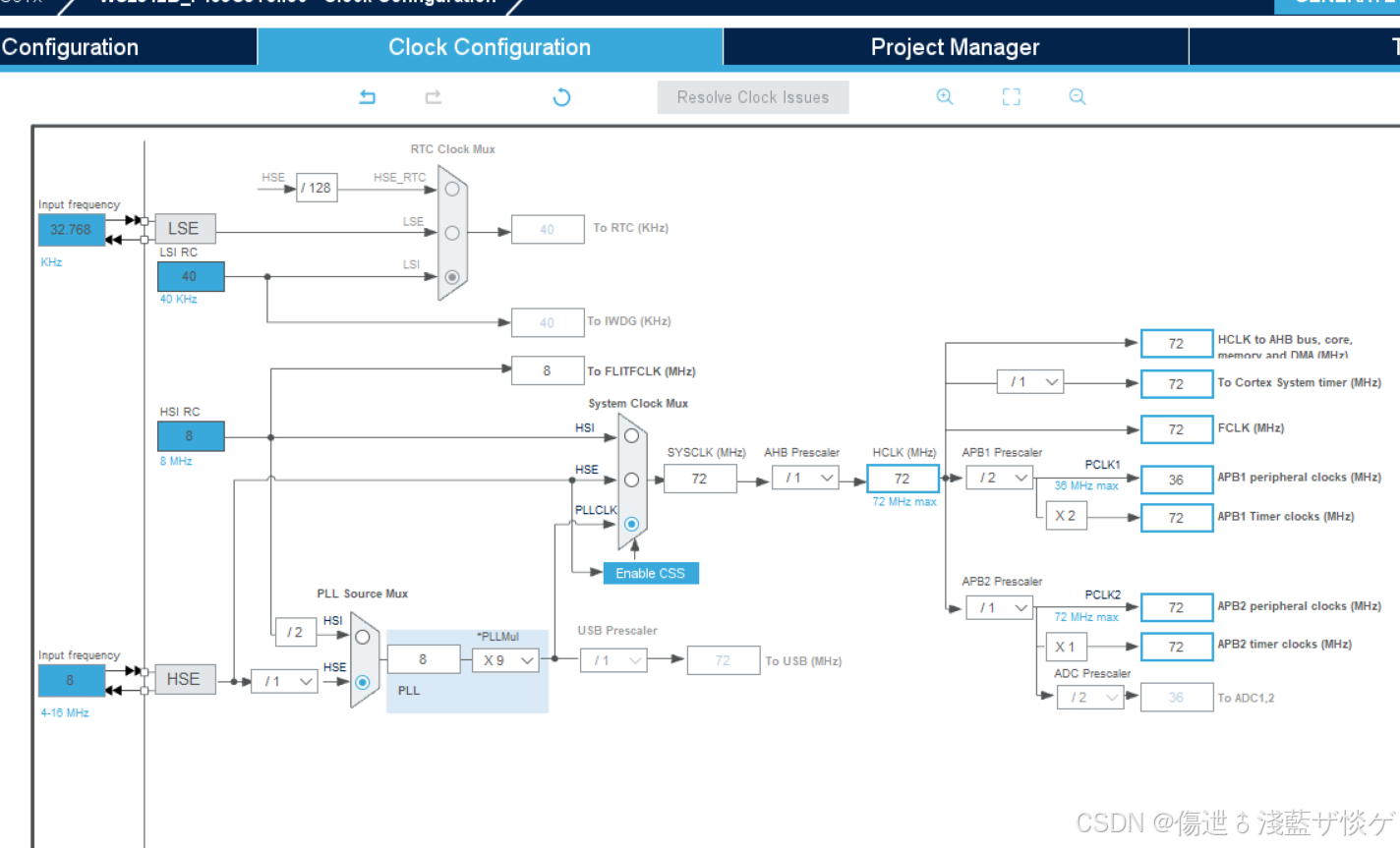 基于STM32F103C8T6利用STM32CubeMX——PWM——DMA驱动5050-SW2812B灯带_stm32f103c8t6 ws2812b-CSDN博客