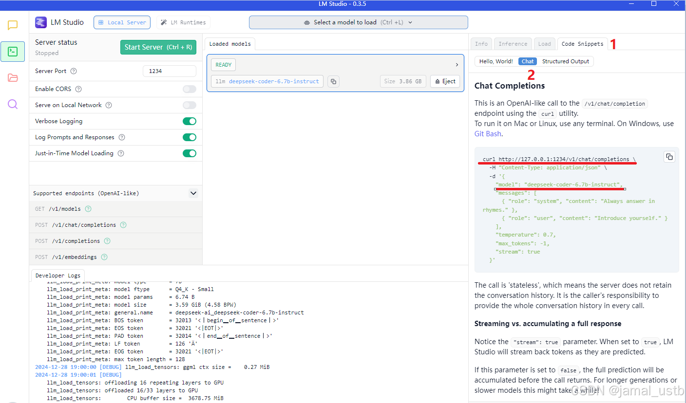 LM Studio + CodeGPT 在 VSCode 中构建自己的离线代码分析软件_lm studio deepseek-CSDN博客