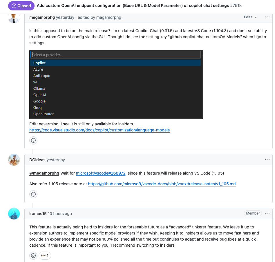VSCode Github Copilot使用OpenAI兼容的自定义模型方法_vscode配置自己的模型-CSDN博客