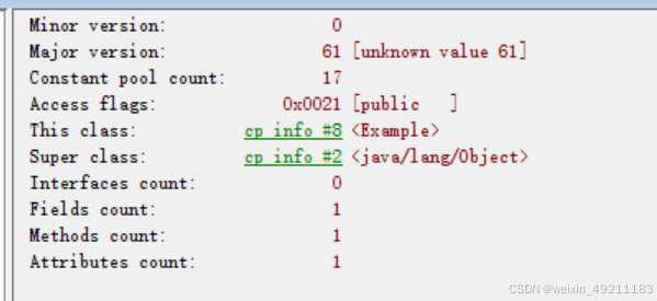 JClassLib ByteCode Viewer 种 General Information 简单解释-CSDN博客