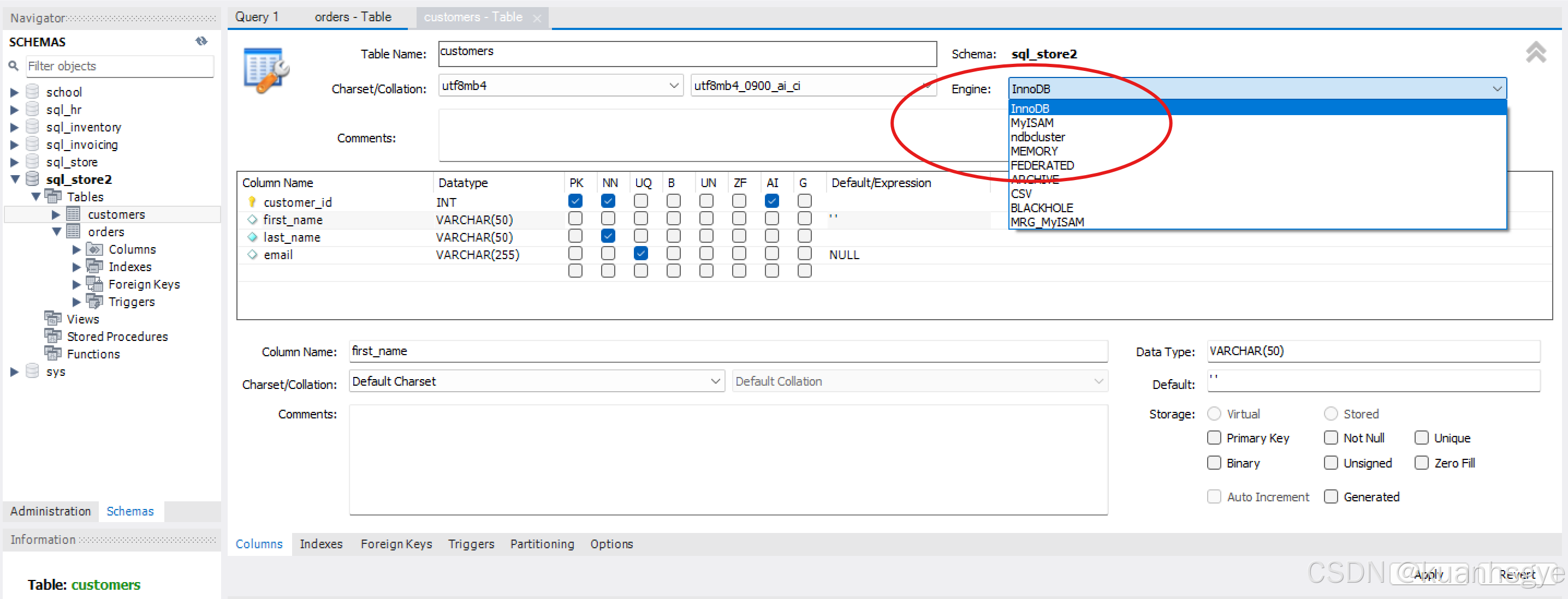 SQL笔记_mosh sql课程无法获得数据库-CSDN博客
