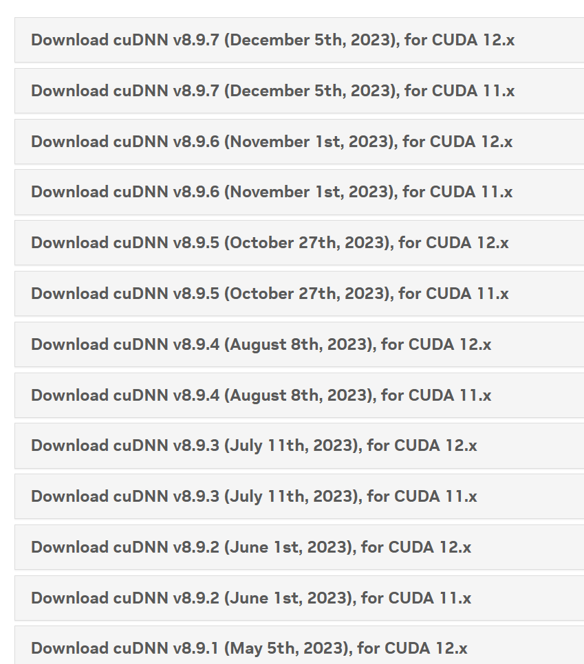 TenstoRT加速YOLOv11——安装CUND和CUDNN_tensorrt yolov11 5060-CSDN博客