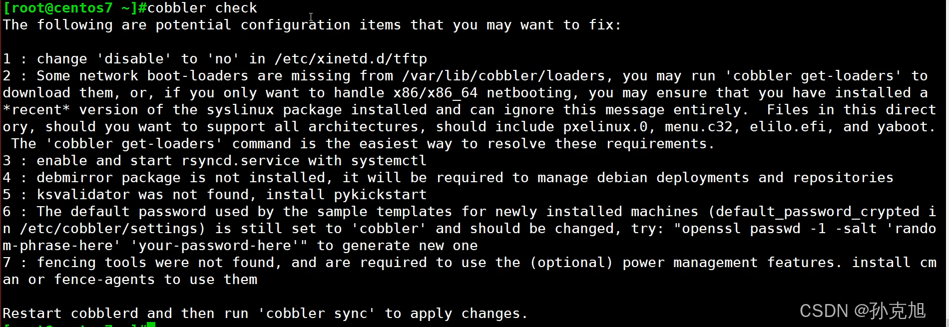 CentOS7配置Cobbler_2025centos7.9部署cobbler-CSDN博客