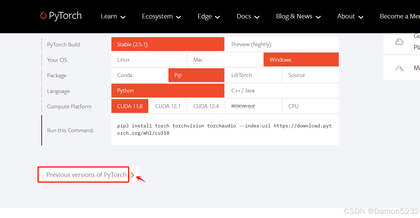 离线安装去配置较低版本pytorch环境（gpu版本）_pytorch版本是1.6离线安装包-CSDN博客