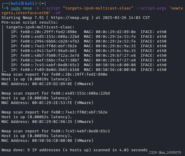 Nmap全脚本使用指南！NSE脚本全详细教程！Kali Linux教程！（一）-CSDN博客