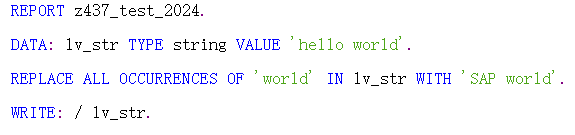 Sap Abap 字符串操作abap 截取字符串 Csdn博客