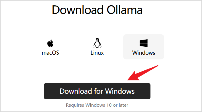 Windows - 使用Ollama部署本地AI大模型, 仅调用api, 快速测试api效果_ollama windows本地部署 java api调用-CSDN博客