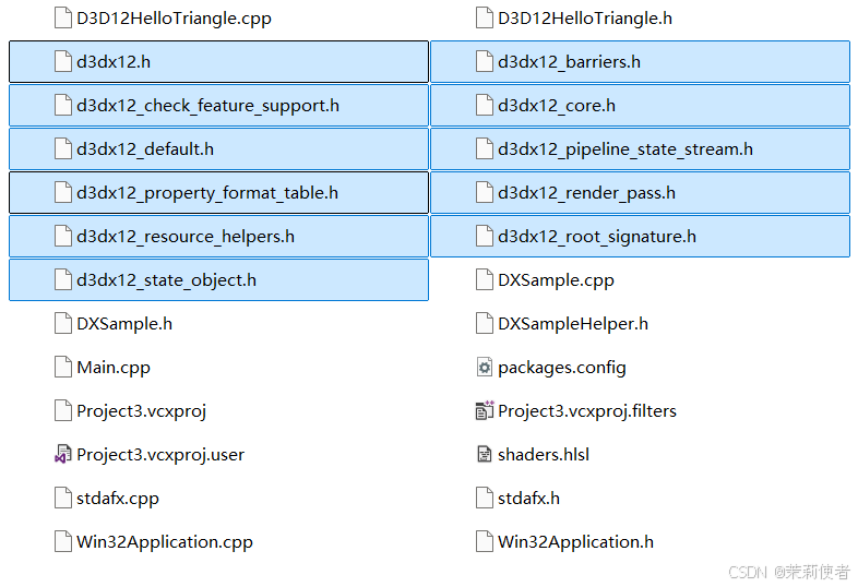 DX12 HelloTriangle项目的VS2022解决方案_visual studio 2022创建hlsl-CSDN博客