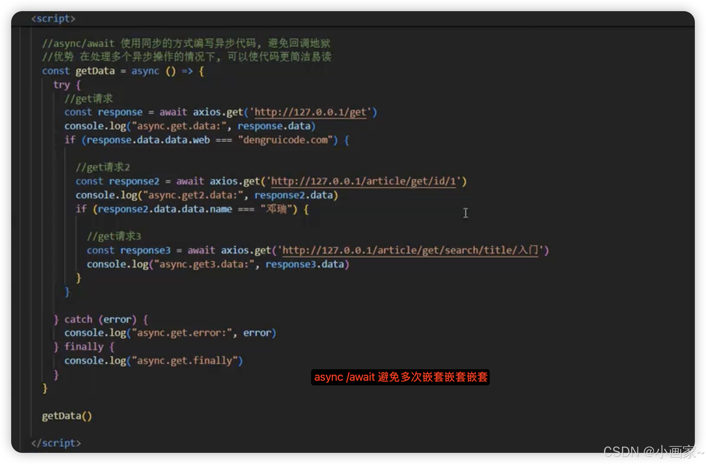 第四十四：同步请求异步请求 Axios ,await 请求-CSDN博客
