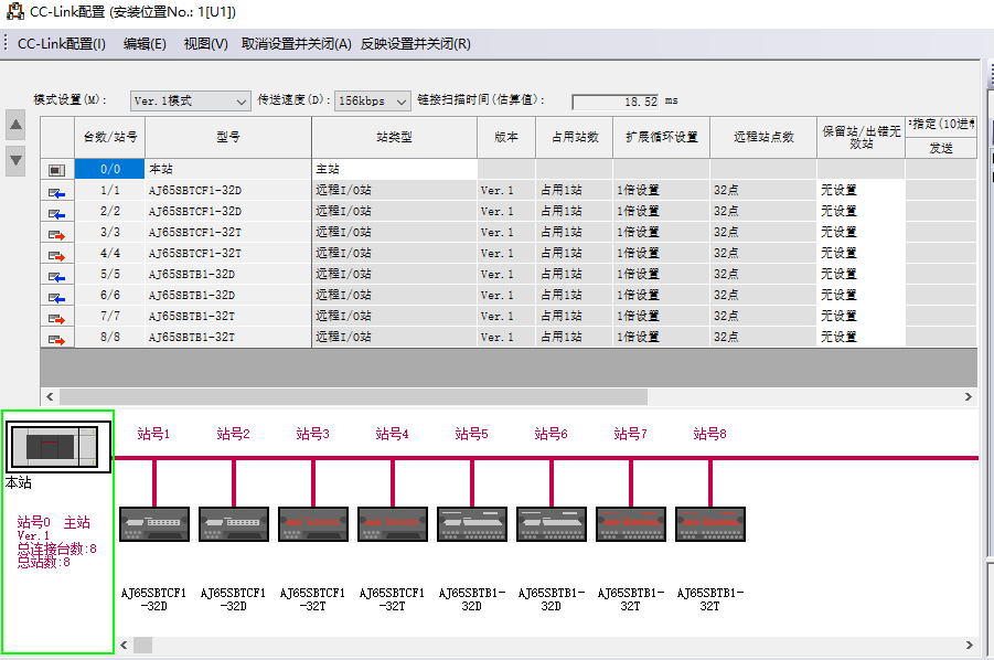 三菱FX5U-PLC建立CClink的IO通讯实操-CSDN博客