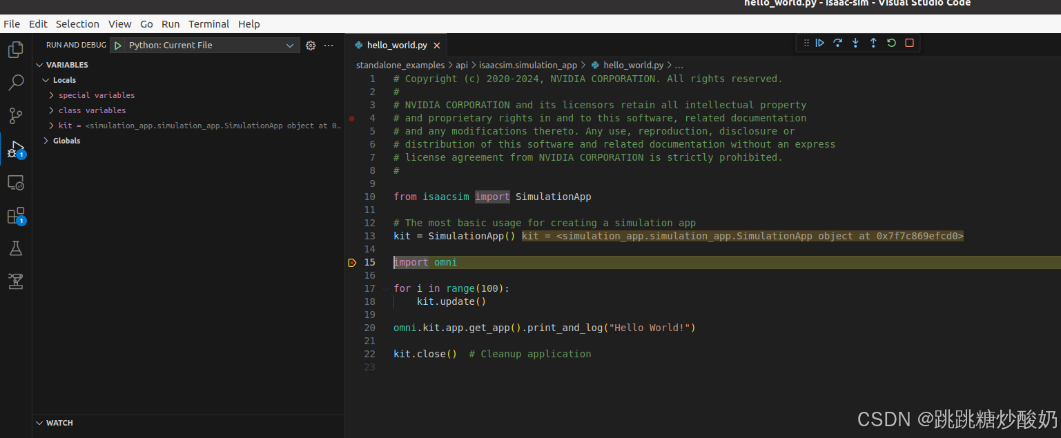 第三章、Isaac sim Python脚本（1）:配置vscode_isaac sim vs code edition-CSDN博客