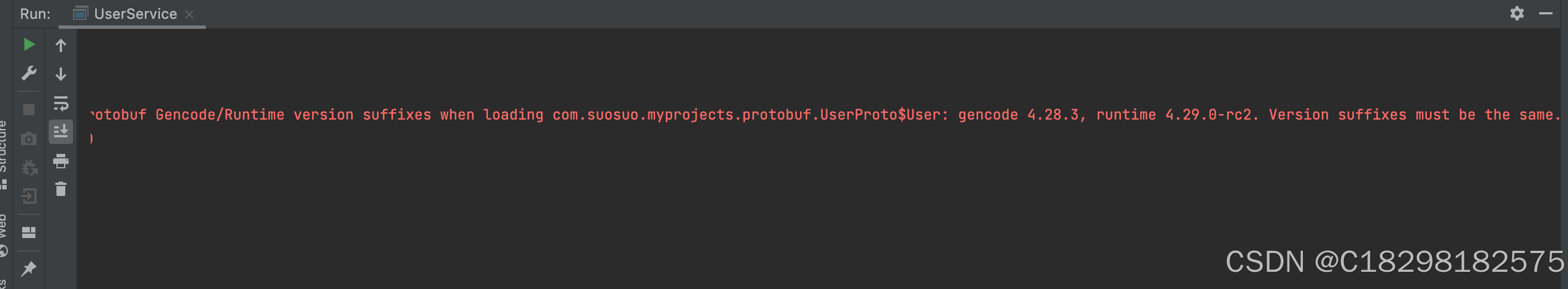 protobuf java应用案例_gencode 4.32.0, runtime 4.31.0-rc2. runtime versio-CSDN博客
