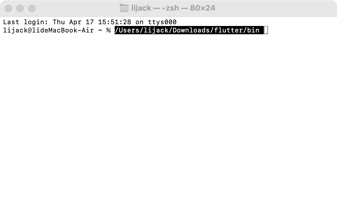 MAC OS配置Flutter运行环境_securerandom requires ruby version >= 3.1.0. the c-CSDN博客