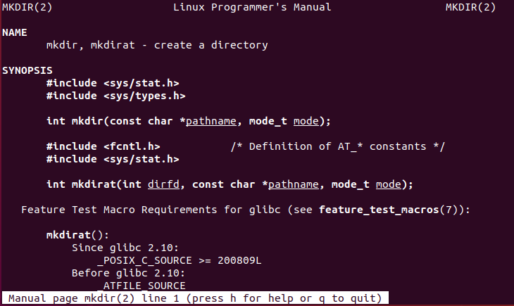 Linux目录操作之rmdir, mkdir, chdir._mkdir函数-CSDN博客