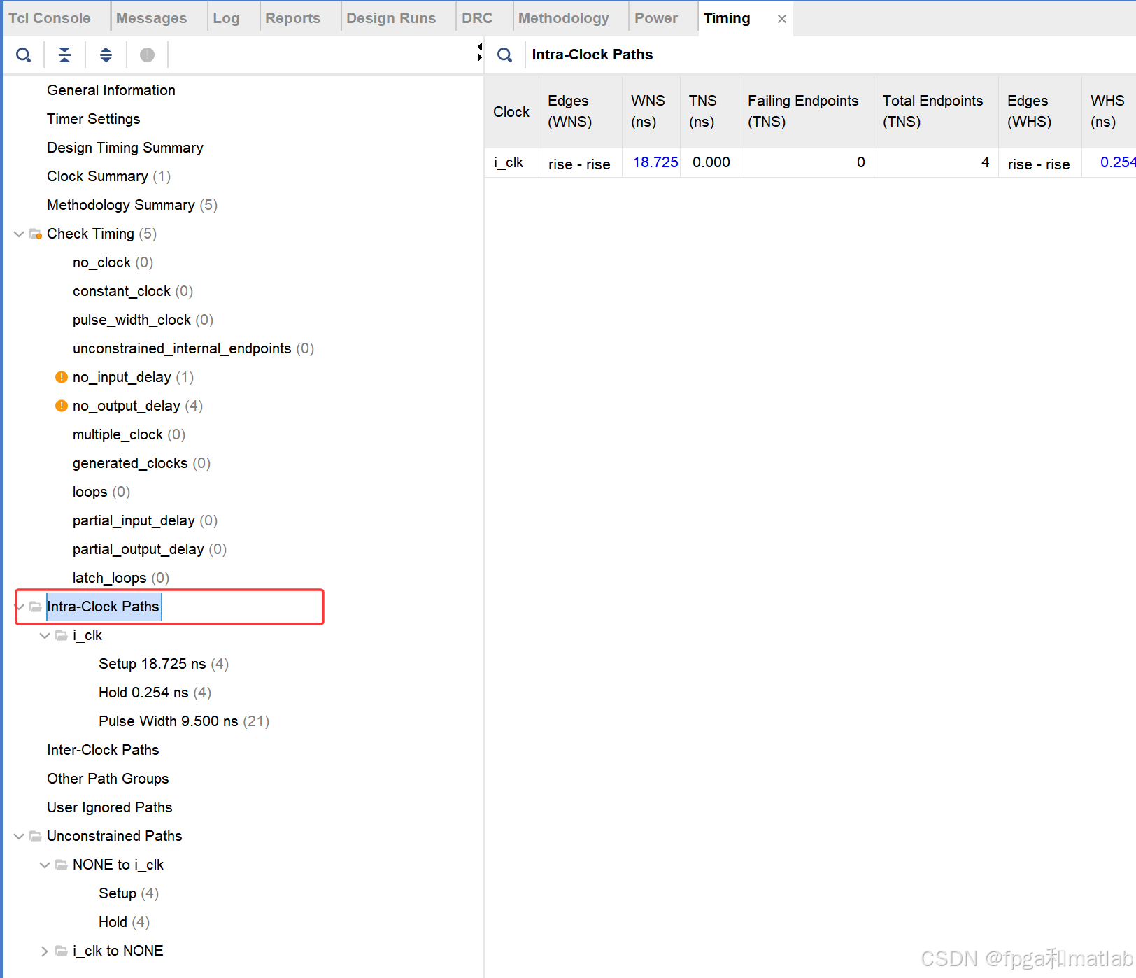 每日一篇读懂vivado时序报告4——Intra-Clock Paths解读_intra clock path-CSDN博客