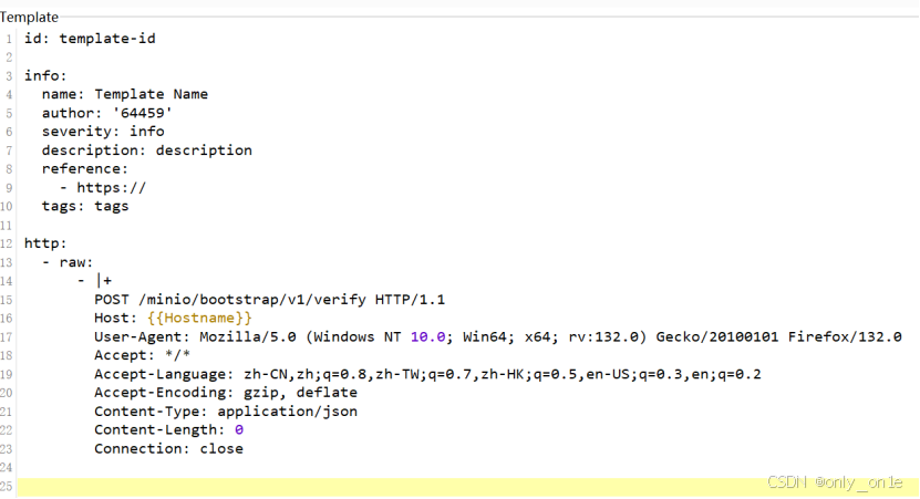 【小迪安全2023】p102 漏洞扫描-poc开发&yaml语法&插件一键生成&匹配结果&交互提取_poc-yaml-minio-default-password poc2-CSDN博客