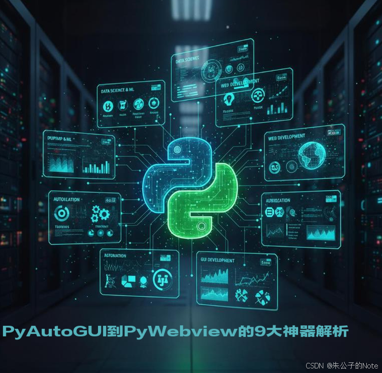Python库大盘点：PyAutoGUI到PyWebview的9大神器解析！_py webview-CSDN博客