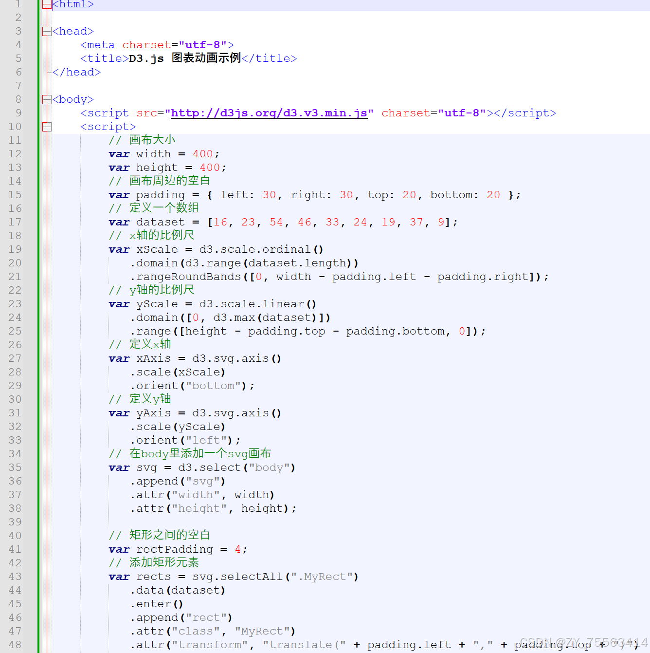 实验二：D3数据可视化基础_d3可视化-CSDN博客