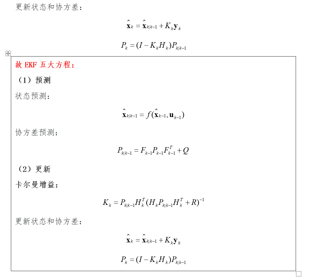 扩展卡尔曼滤波器(EKF)、迭代扩展卡尔曼滤波器（iEKF）笔记-CSDN博客