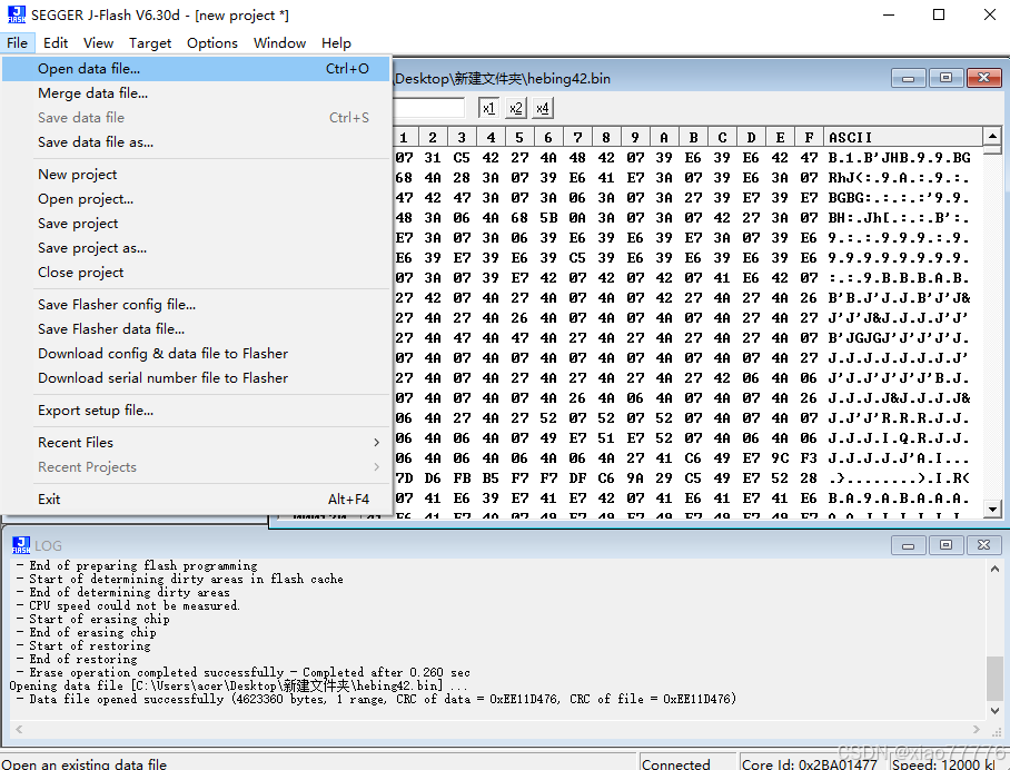 jflash下载外部spi-flash-CSDN博客