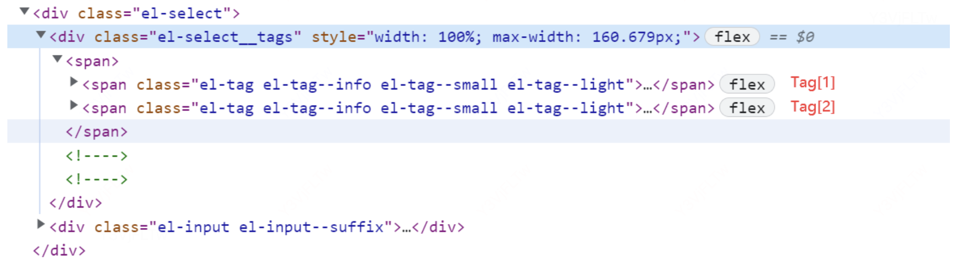 el-select 多选溢出 collapse-tags属性/下拉框列表分两列展示-CSDN博客