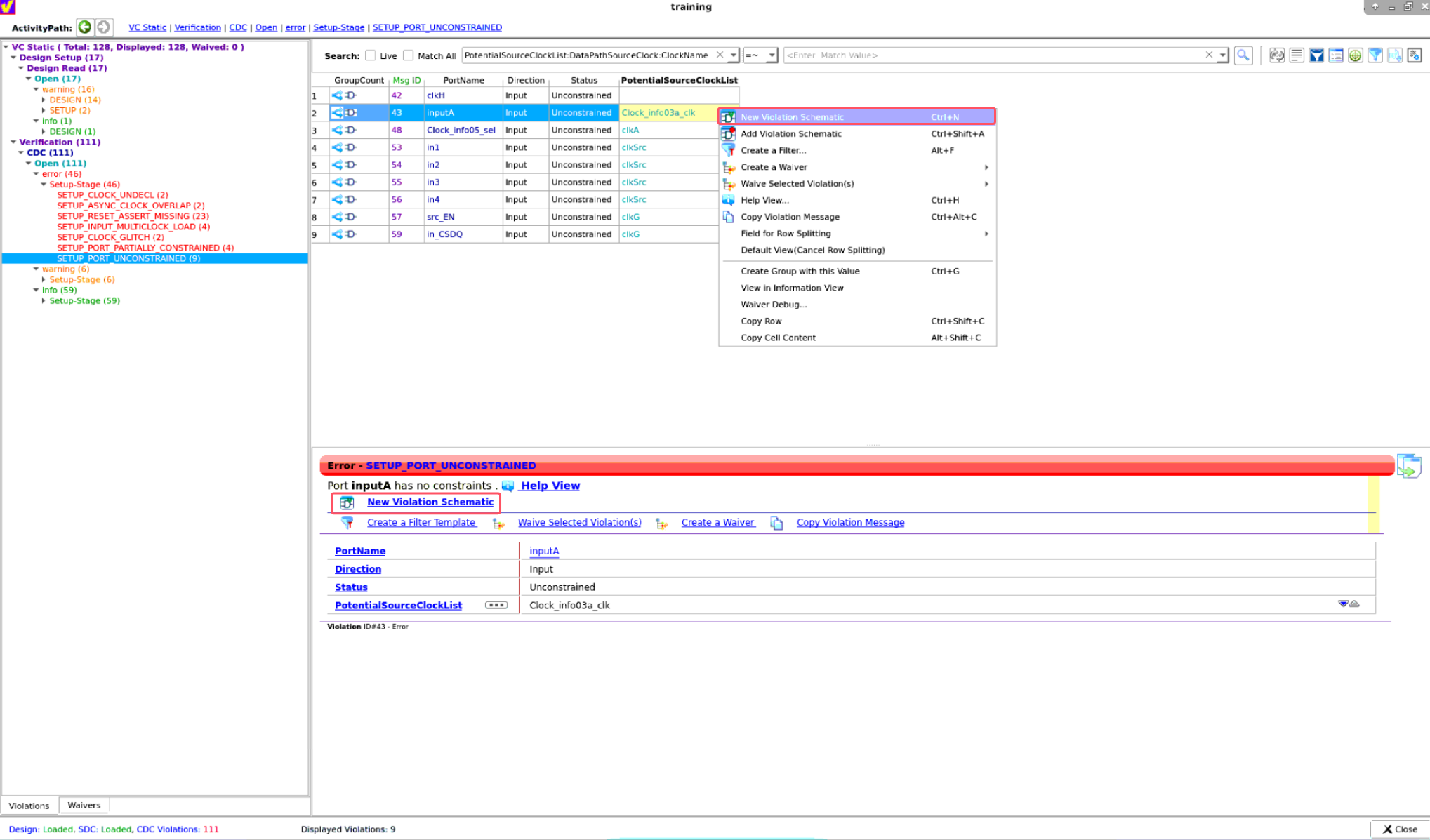 VC Spyglass：CDC官方Hands-on Training（一）_too few instance port connections-CSDN博客
