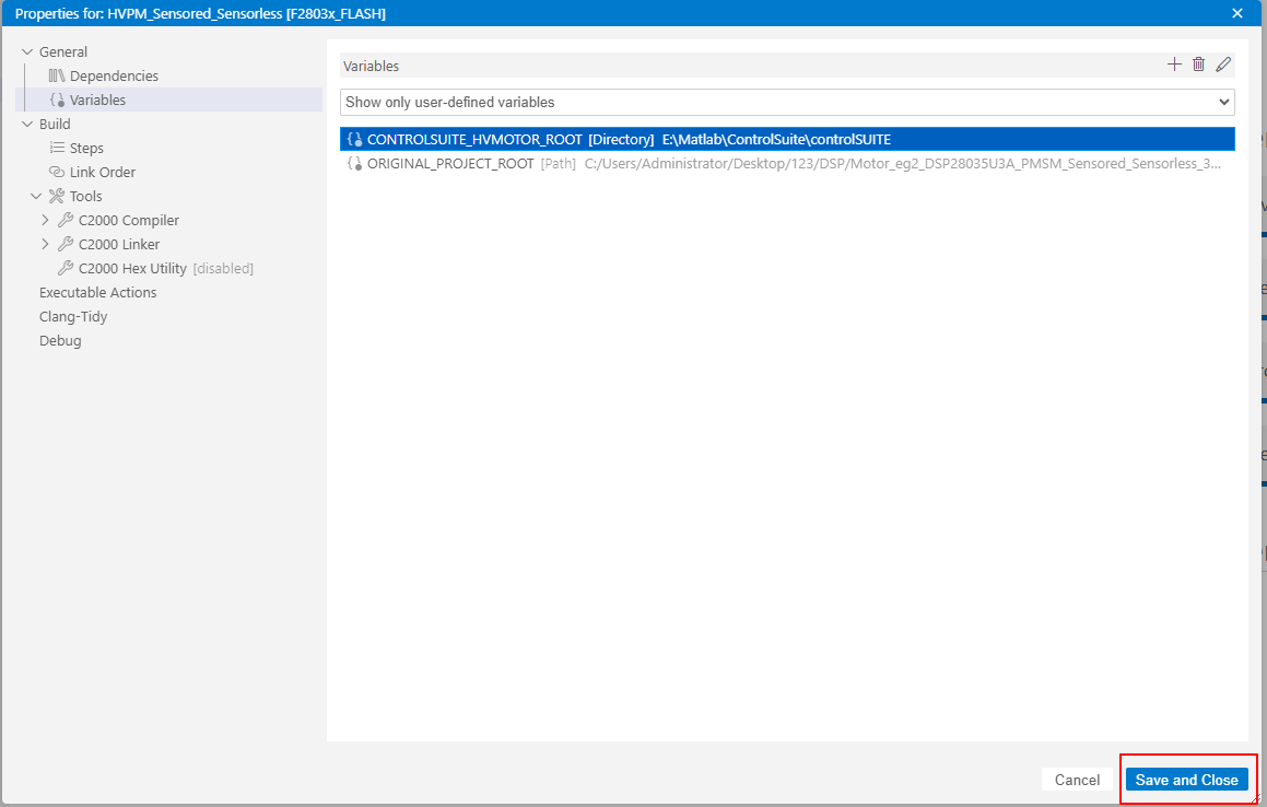 CCS20.1.1出现错误：“gmake: *** No rule to make target ‘D:/ti/controlSUITE/...“_ccs no rule to make ...