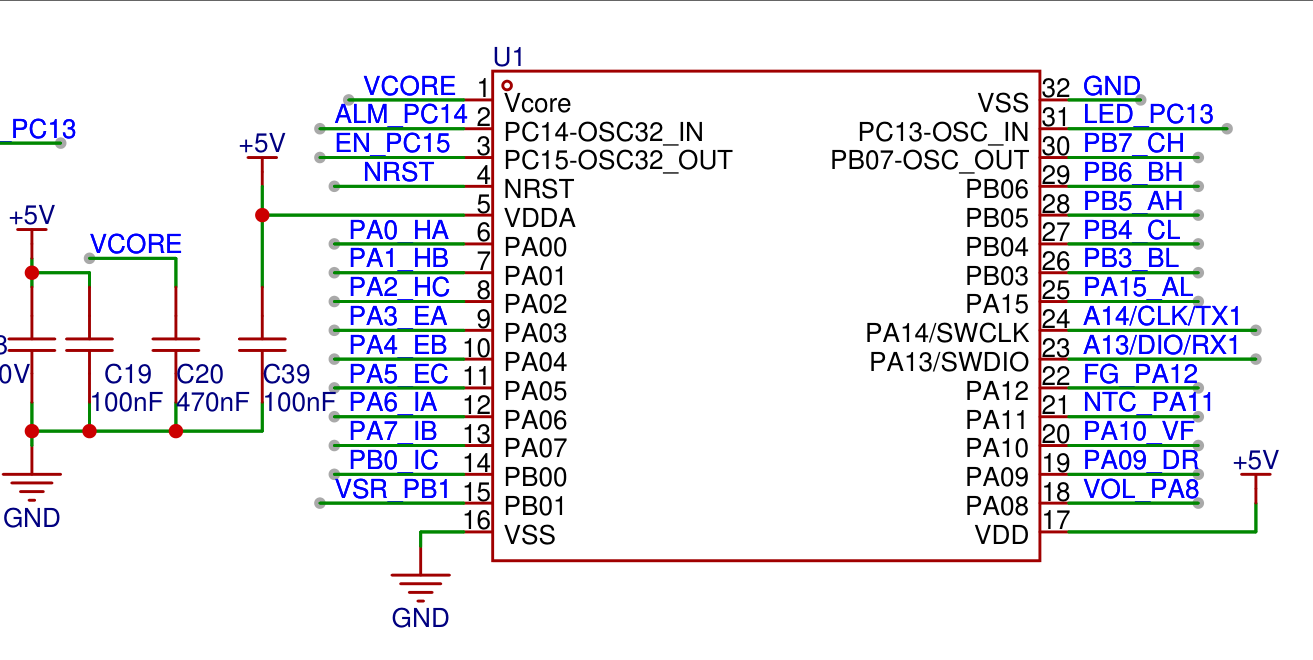 CW32L011电机驱动电机控制开发板-硬件-CSDN博客