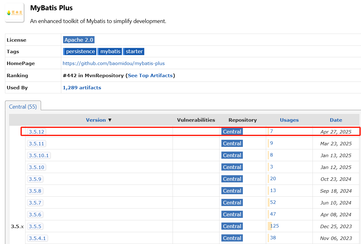 Mybatis依赖报错（Error processing condition on com.baomidou.mybatisplus.autoconfigure ...