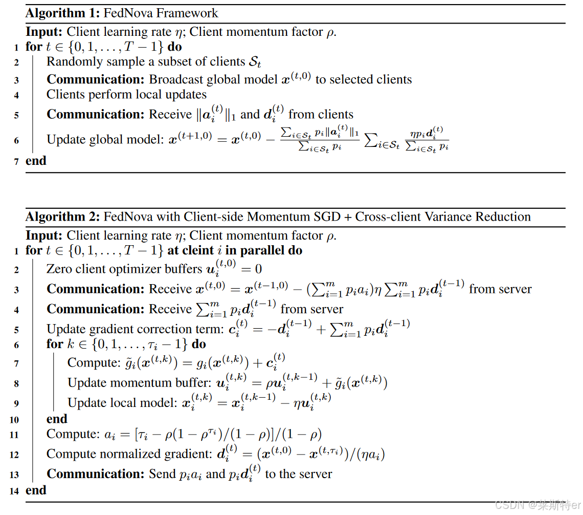 解决异构联邦优化中的目标不一致问题，Tackling the Objective Inconsistency Problem ...论文总结与复现_tackling the objective ...