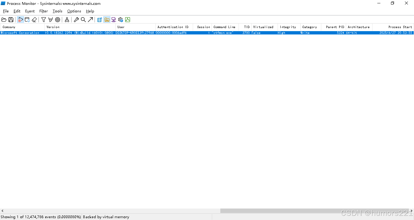 图说进程监视器Process Monitor_process monitor怎么用-CSDN博客