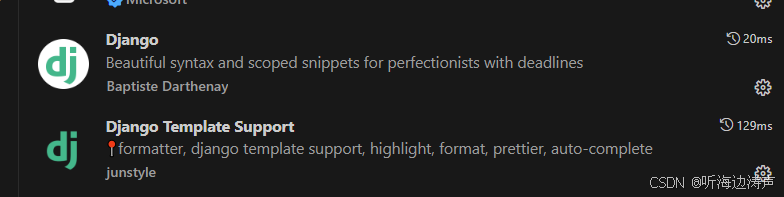 在vscode中安装django插件_vscode django插件-CSDN博客